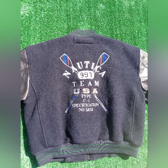 Nautica | Jackets & Coats | Vintage Nautica Rowing Team Varsity Jacket ...
